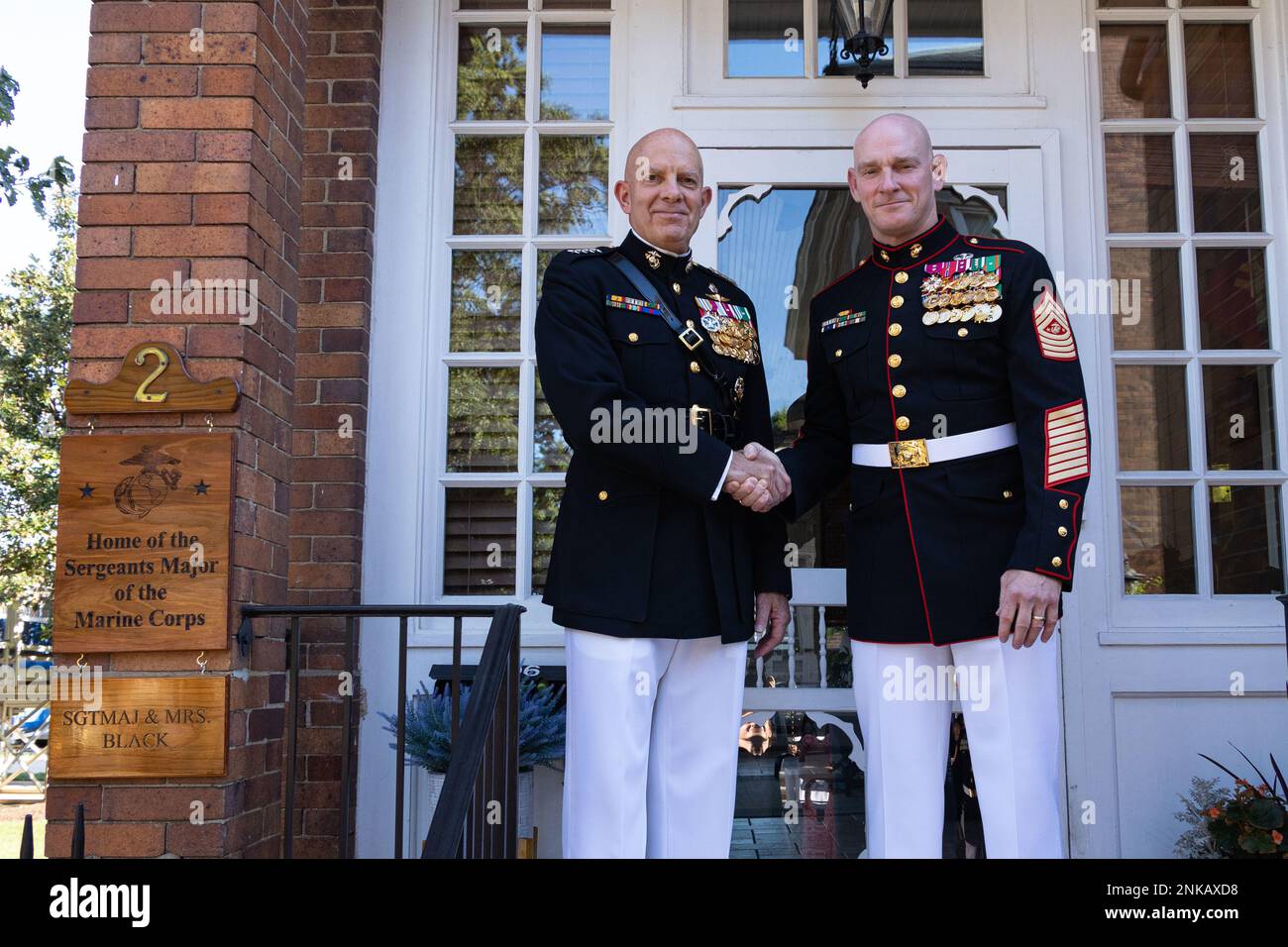 Home of the sgt maj of the marine corps hi-res stock photography and ...