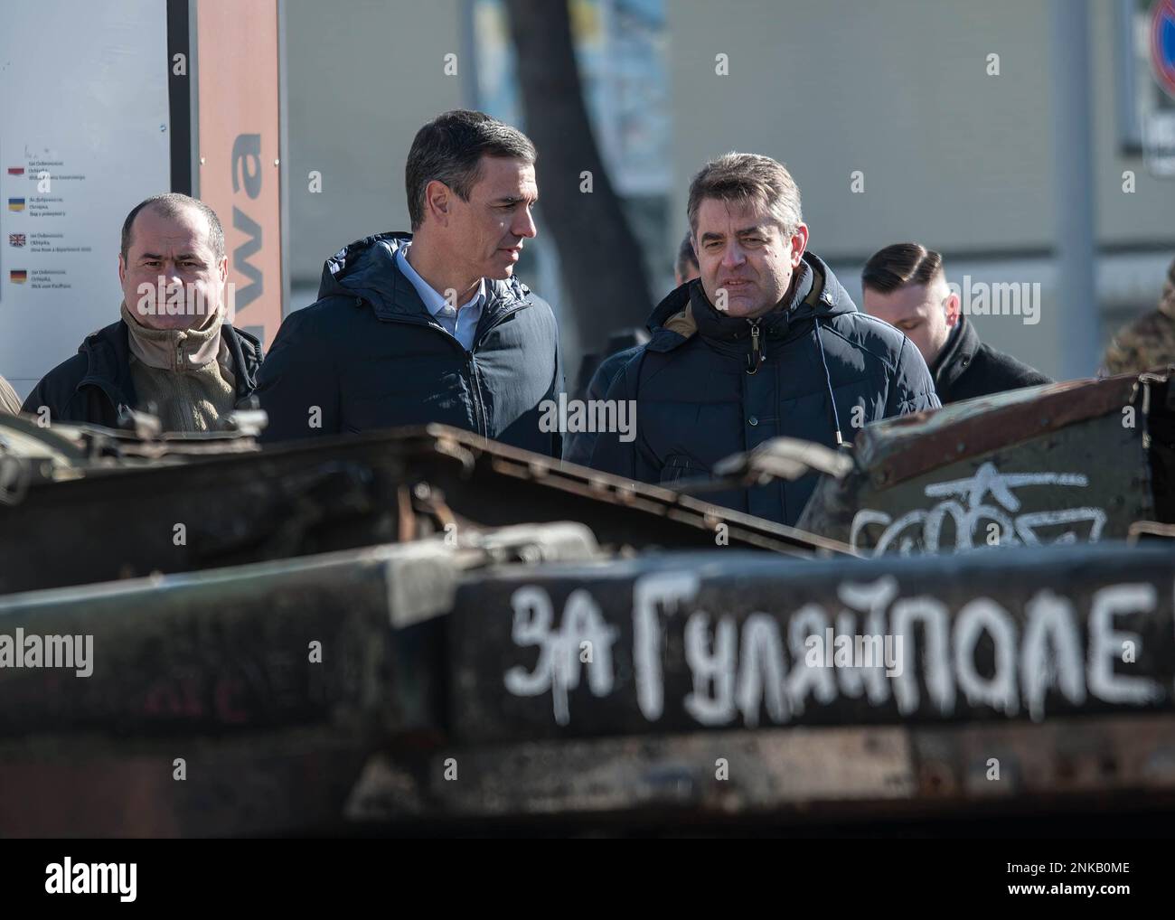 Ukrainian Deputy Minister of Foreign Affairs, Yevhen Perebyinis ...