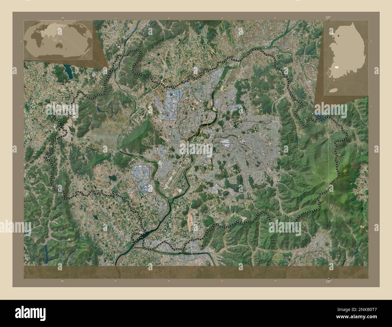 Gwangju City Map