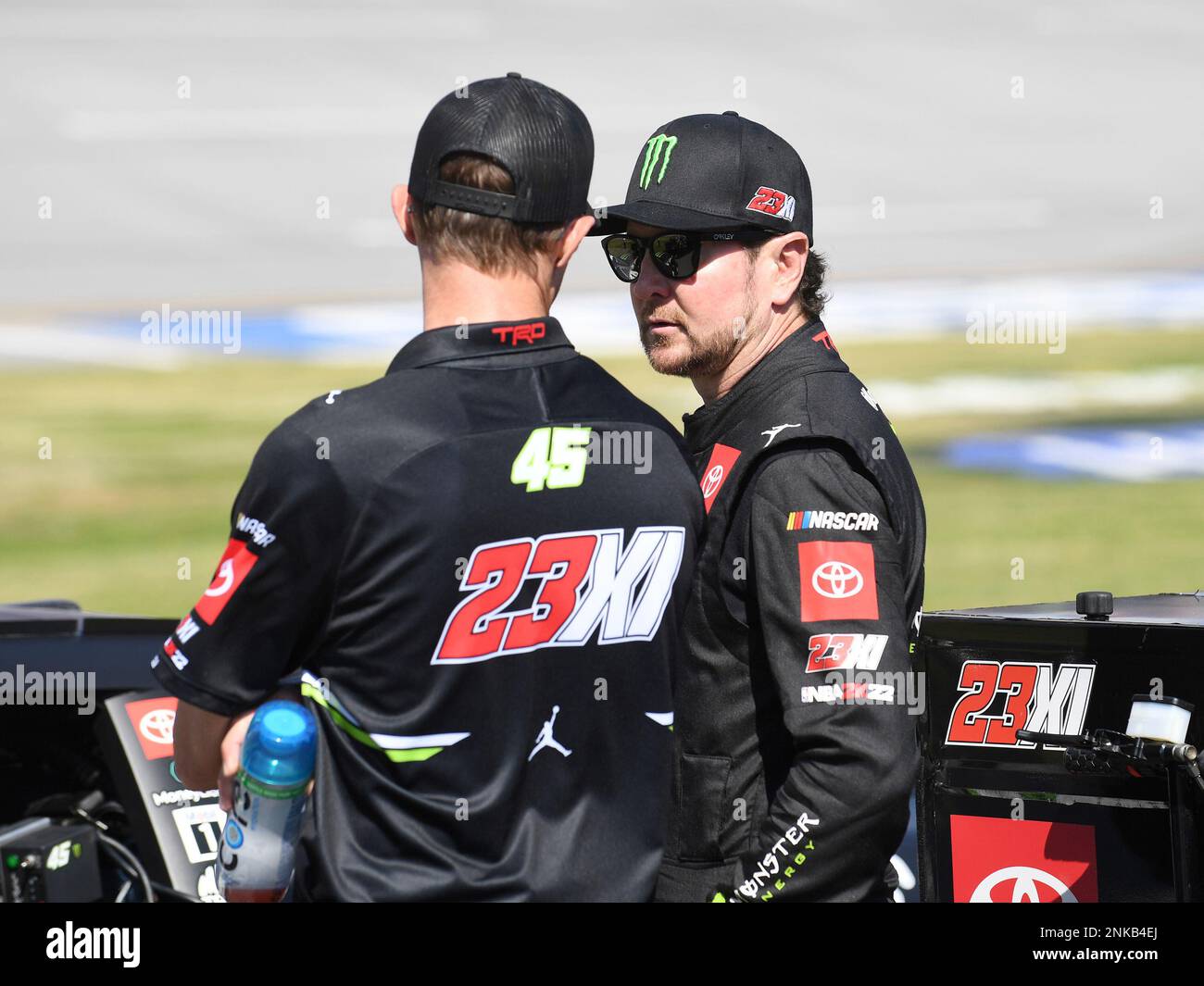 TALLADEGA, AL - APRIL 23: Kurt Busch (#45 23XI Racing Monster Energy ...