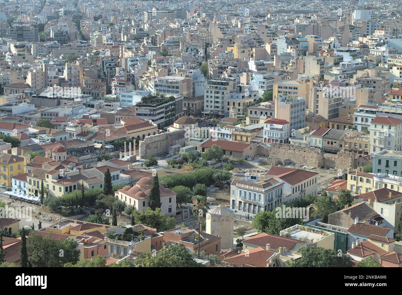 Old town district athens hi-res stock photography and images - Alamy