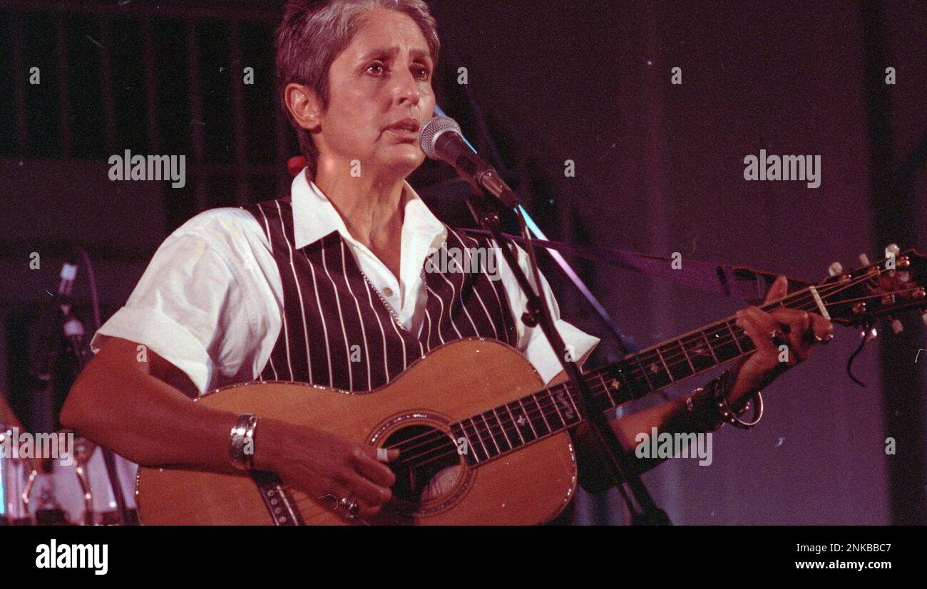 Joan Baez at 1993 Bread & Roses concert, on Alcatraz photos shot 10/30 ...