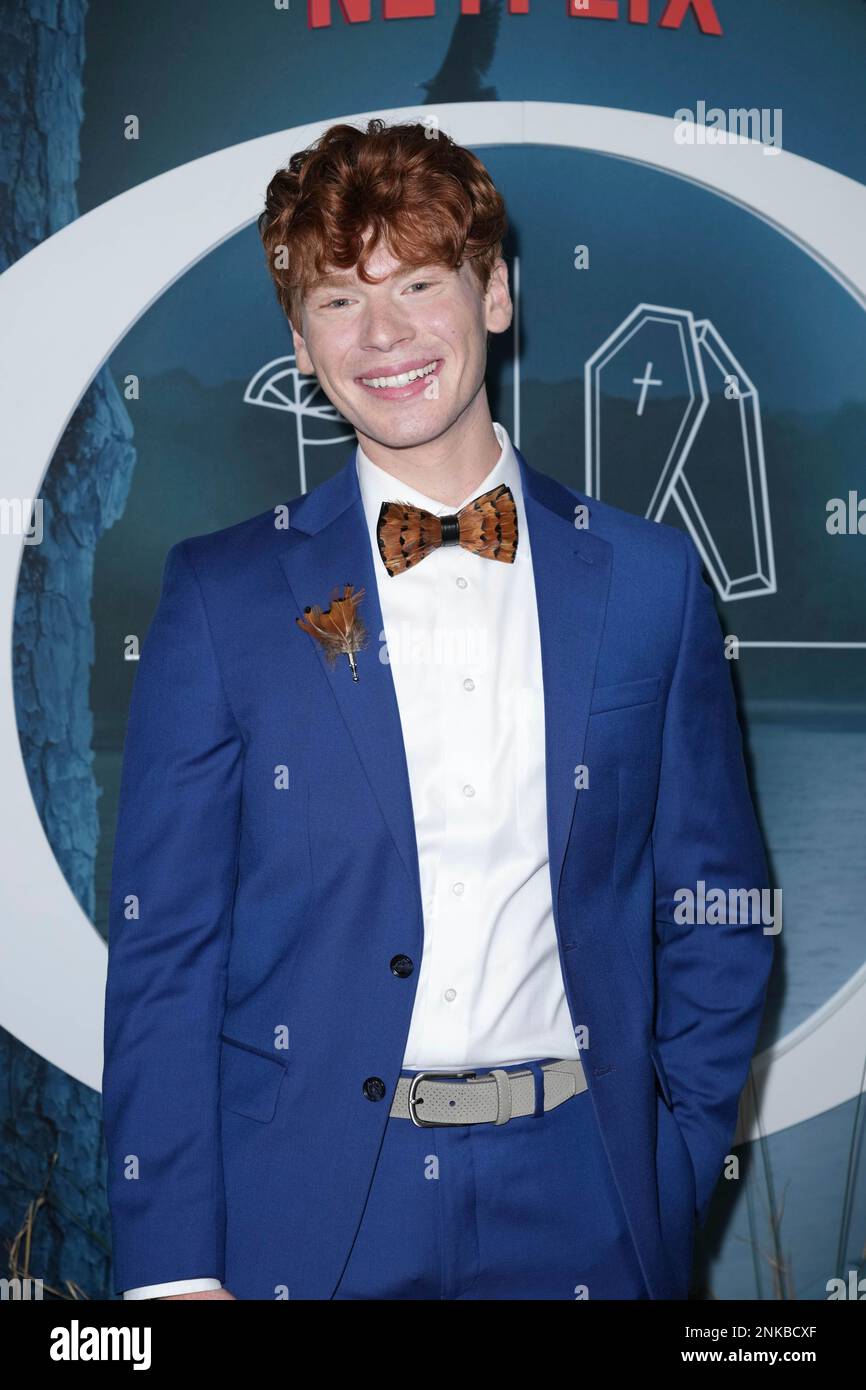 Photo by: John Nacion/STAR MAX/IPx 2022 4/21/22 Carson Holmes at the premiere of 'Ozark S4' at ...
