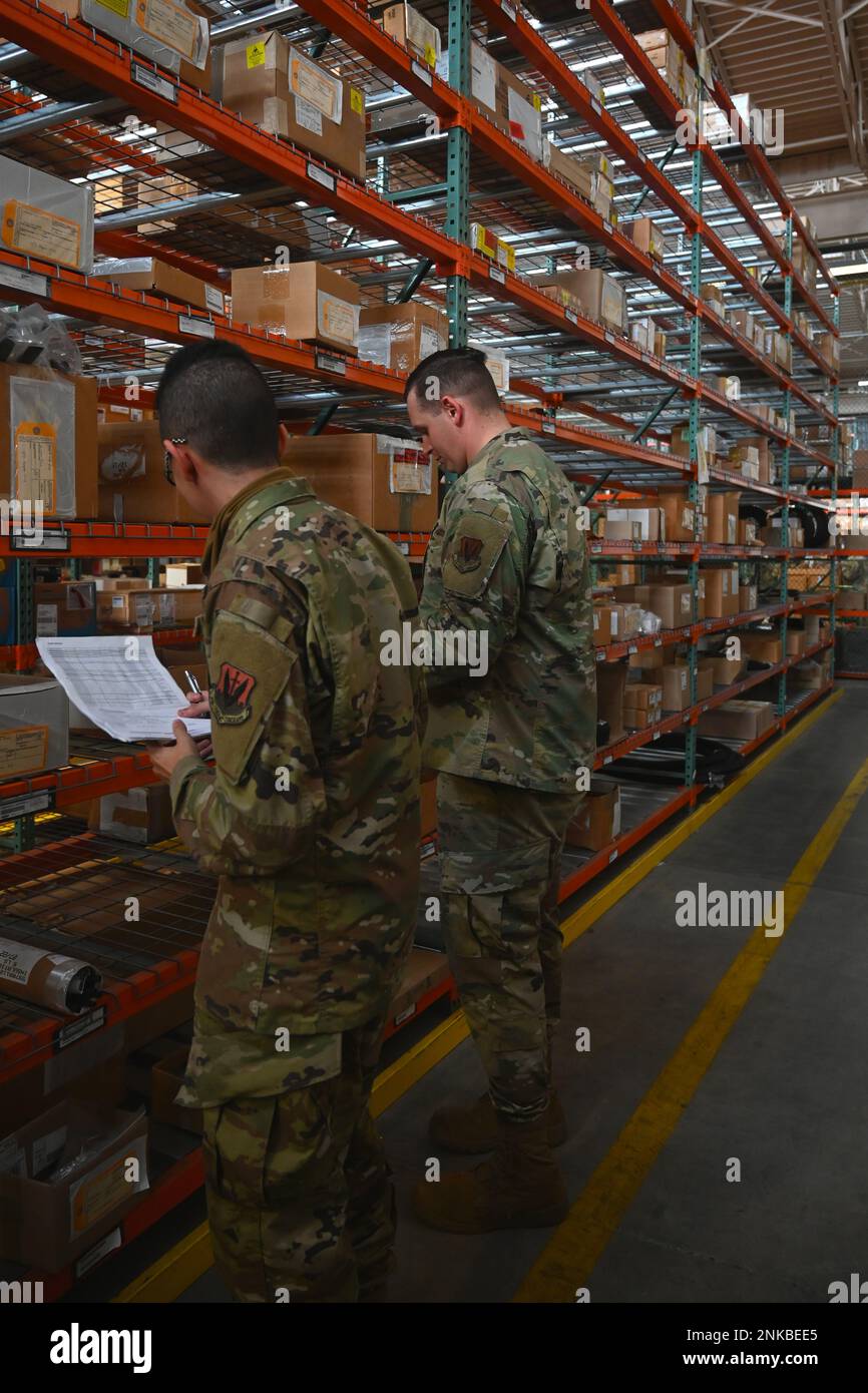 U.S. Air Force Tech Sgt. Jordan Kipp, a RISK kit manager from the 169th ...
