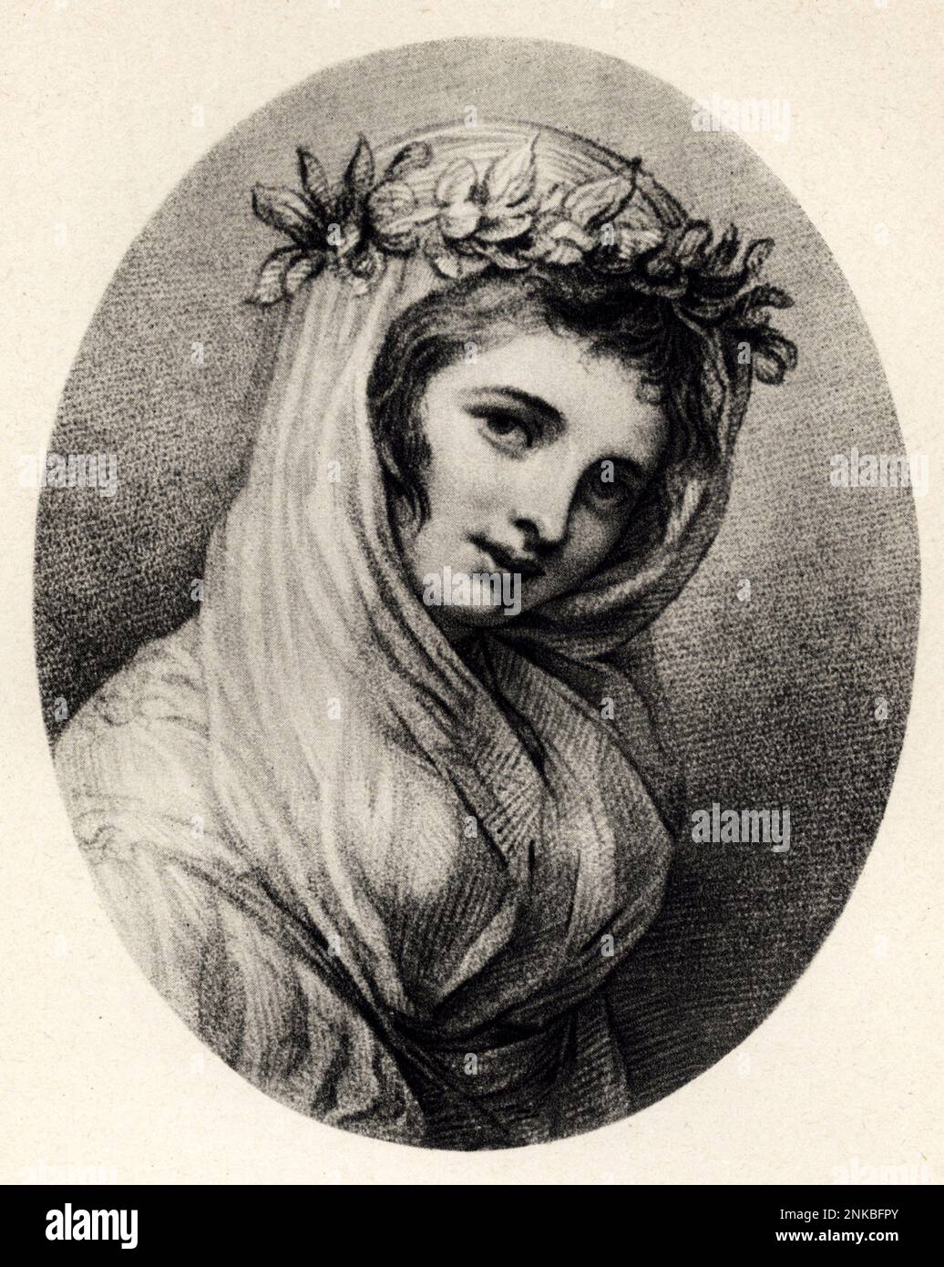 The italian Opera singer contralto Giuseppina Maria Camilla GRASSINI ...