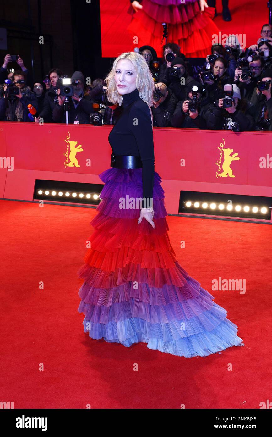 Cate Blanchett attends the "TAR" premiere during the 73rd Berlinale ...