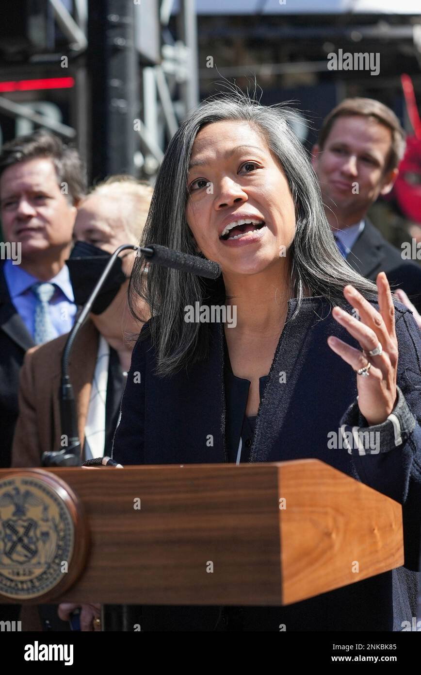 Photo by: NDZ/STAR MAX/IPx 2022 4/20/22 Deputy Mayor Maria Torres ...