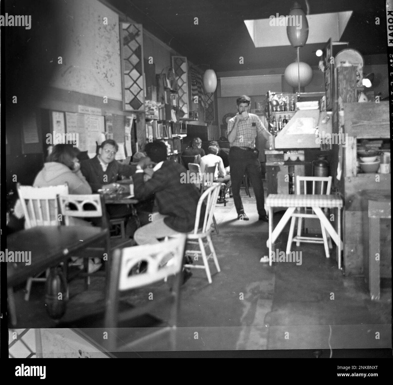 Robert Stubbs of the Blue Unicorn Coffee House, September 24, 1965 ...