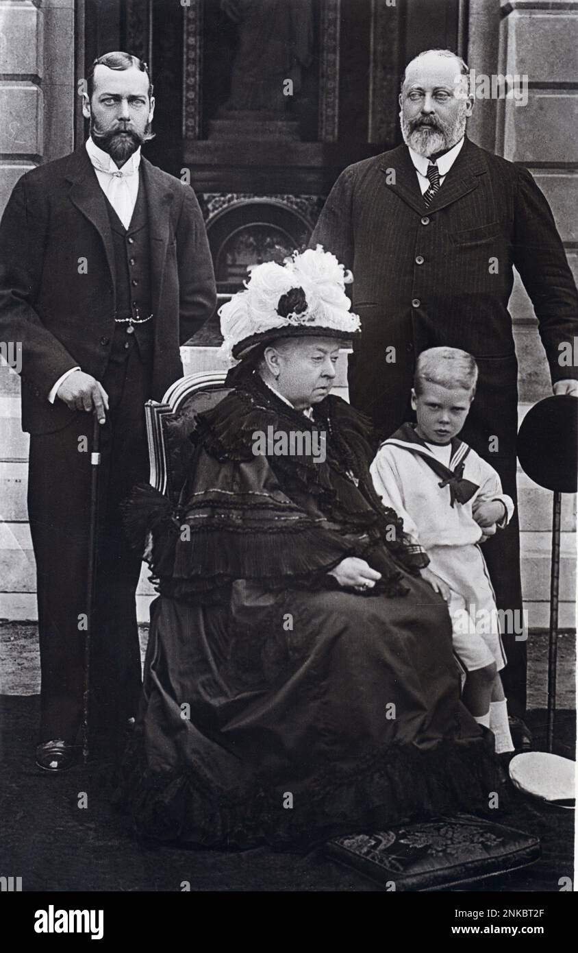 The Queen VICTORIA of ENGLAND ( London 1819 - Osborne 1901 ) , Empress ...