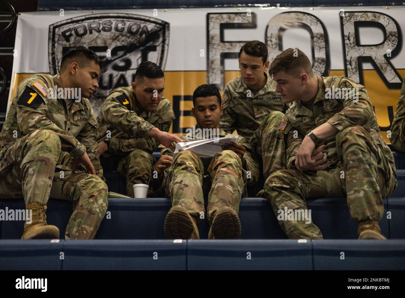 FORT HOOD, Texas - Squad 1, Blue Platoon, out of Joint Base Lewis ...