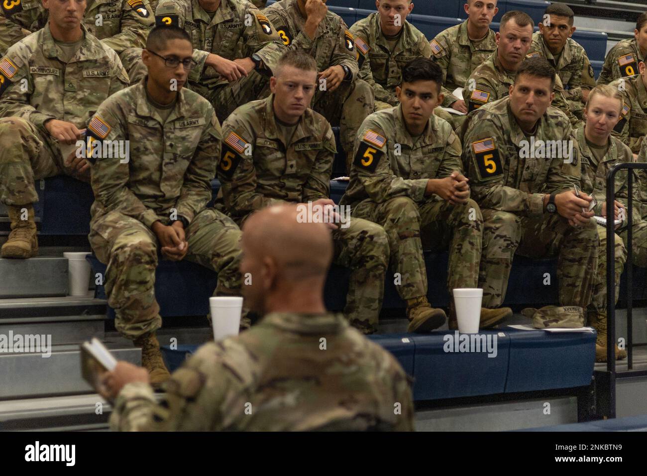 FORT HOOD, Texas - Squad 5, White Platoon, based out of Fort Sill ...