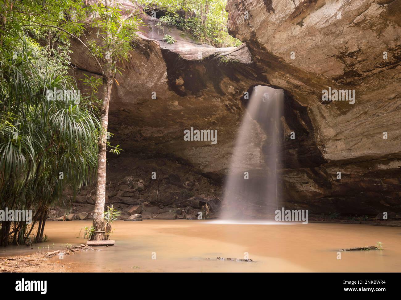 Sang Chan Waterfall in National Park, Mekong Region, Isaan, Ubon ...