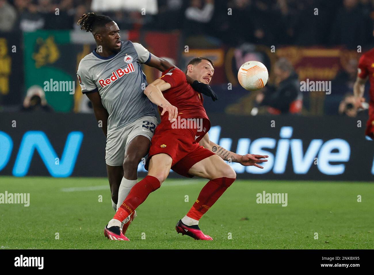 Stadio Olimpico, Rome, Italy. 23rd Feb, 2023. Europa League Football ...