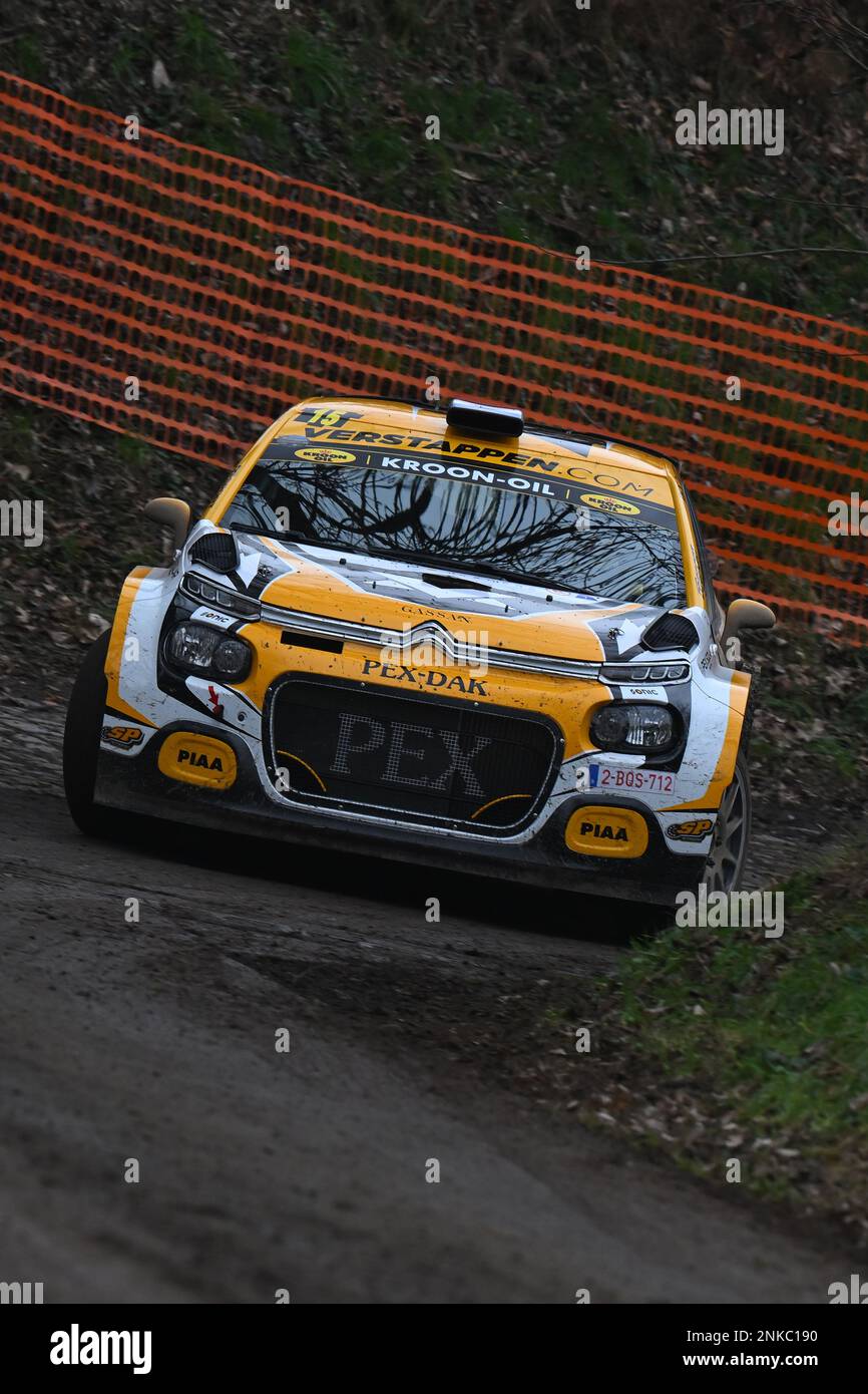 Sint-Truiden, Belgium, 23/02/2023, Dutch Richard Pex and Johan ...