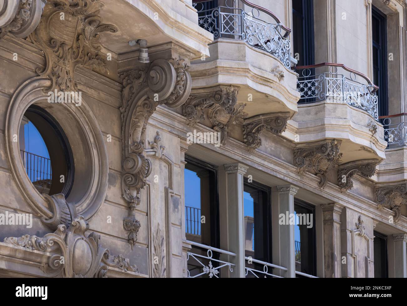 Uruguay, Montevideo streets and architecture in historic city center ...