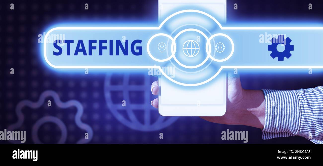 Conceptual display Staffing. Concept meaning The percentage of workers ...
