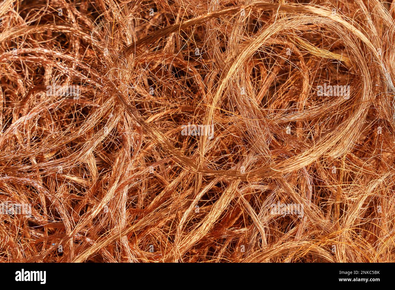 Red metal copper wire scrap materials recycling of waste from manual ...