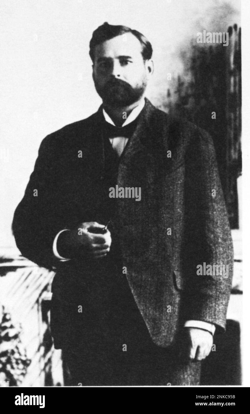 1900 ca. : The Doctor CLARENCE EDMONDS HEMINGWAY , father of american writer ERNEST HEMINGWAY ...