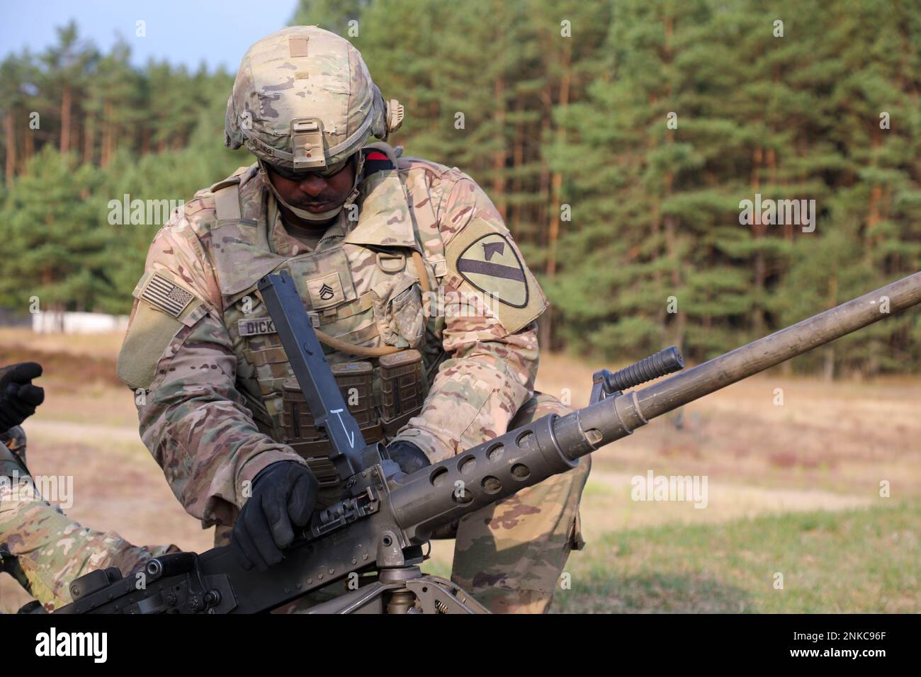 U.S. Army soldier, assigned to the 3rd Armored Brigade Combat Team ...