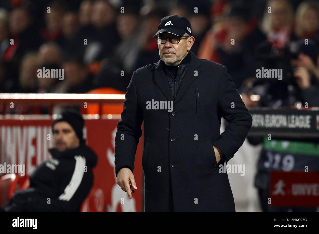 BERLIN - 1. FC Union Berlin coach Urs Fischer during the UEFA Europa ...