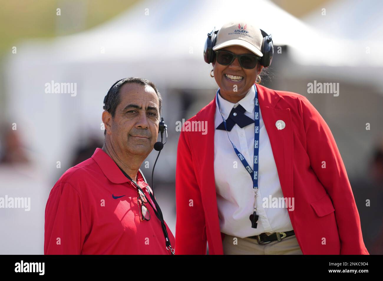Ventura County deputy attorney general David Glassman (left) and USATF ...