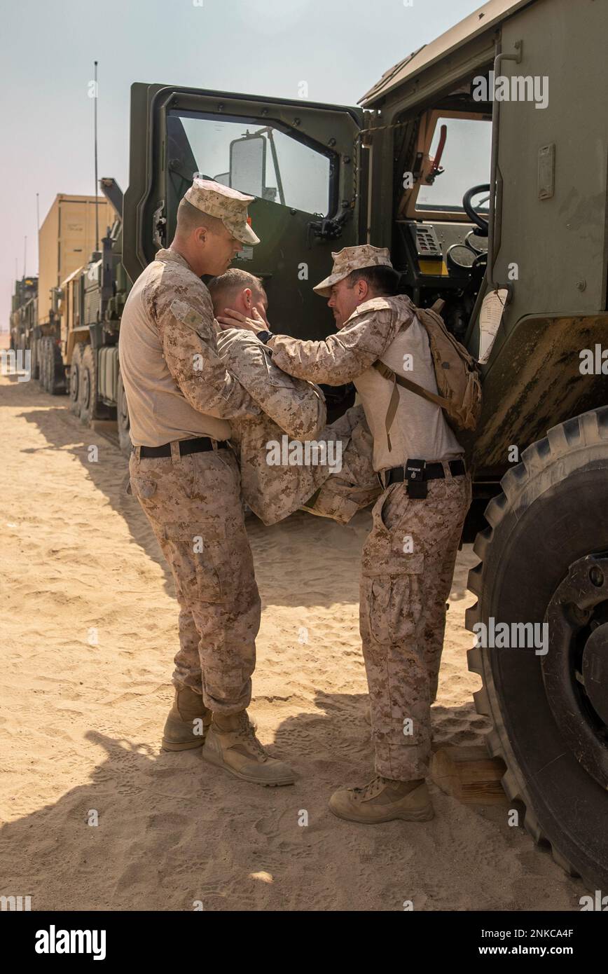 U.S. Marines with Combat Logistics Regiment 1, 1st Marine Logistics ...