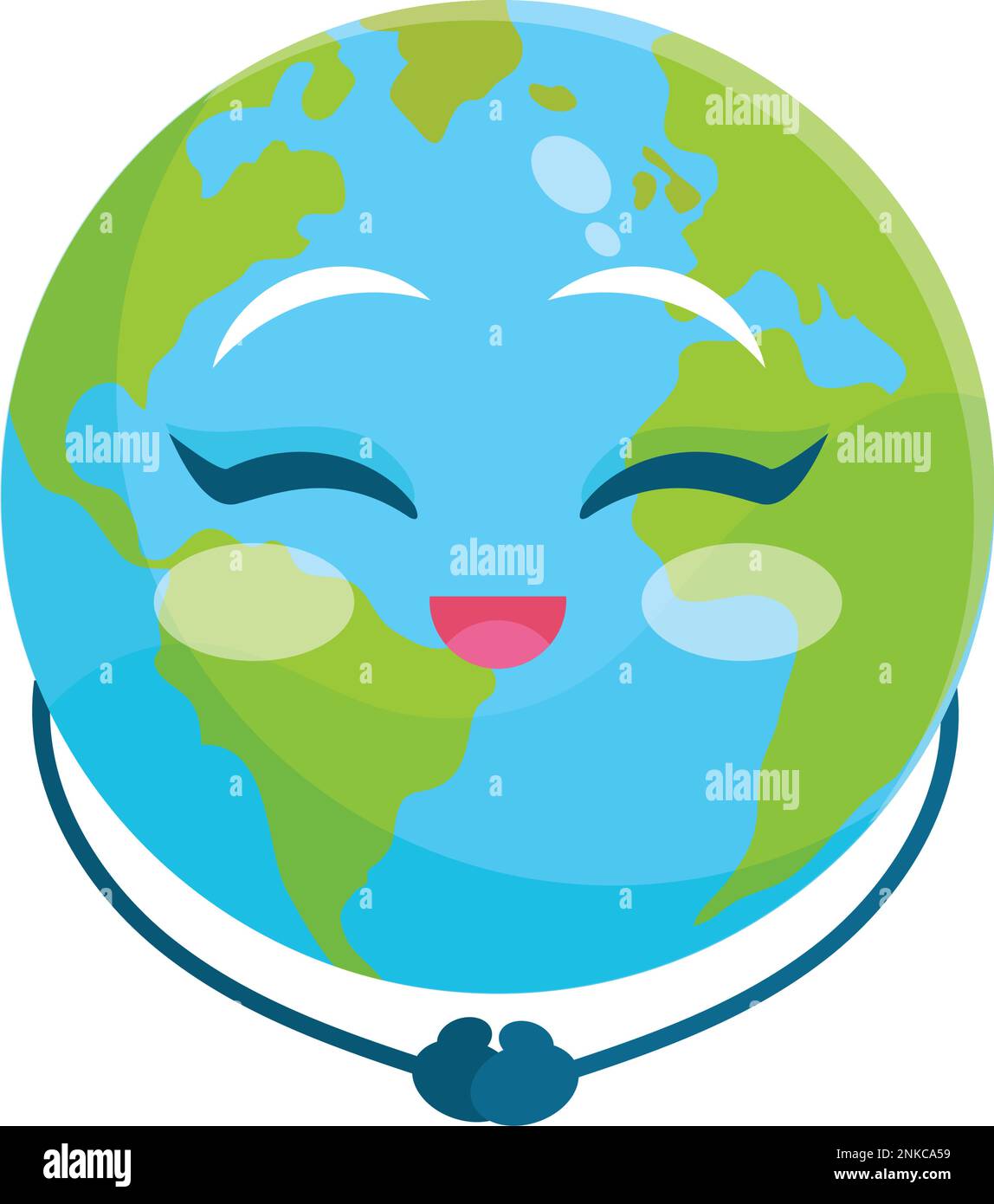 Earth character Cut Out Stock Images & Pictures - Alamy