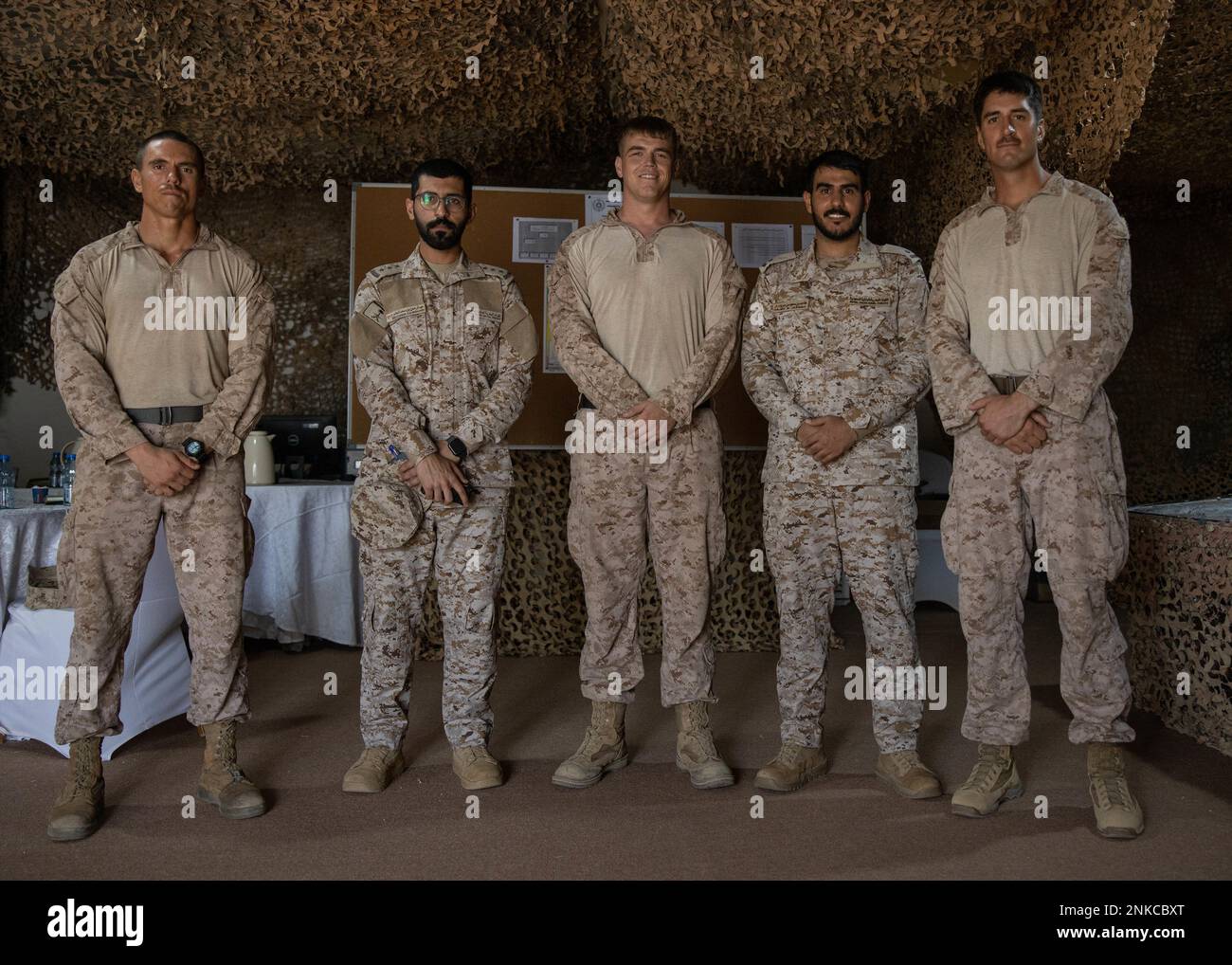 The convoy commanders with Combat Logistics Regiment 1, 1st Marine ...