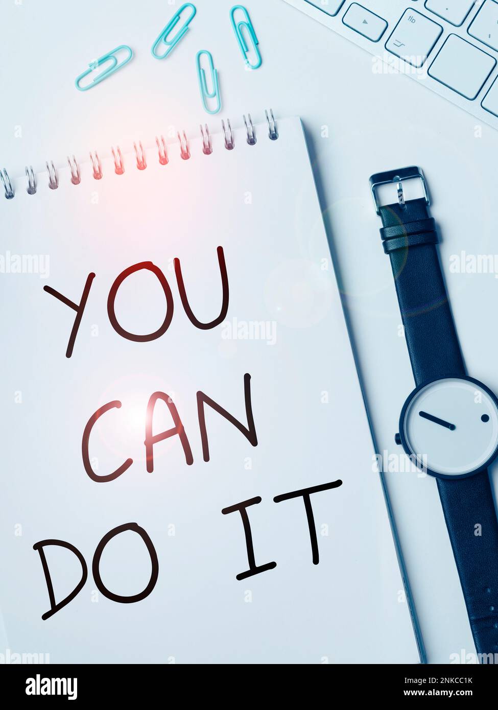 Sign displaying You Can Do It. Business idea Bring it On Believing to ...