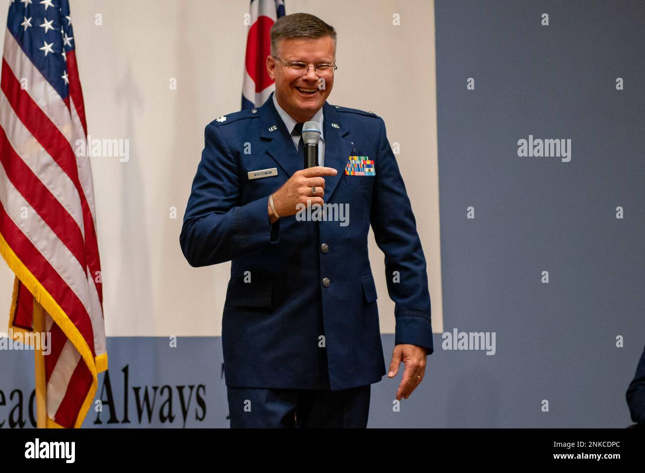 U.S. Air Force Lt. Col. Tom Whiteman, 121st Air Refueling Wing Chaplain ...