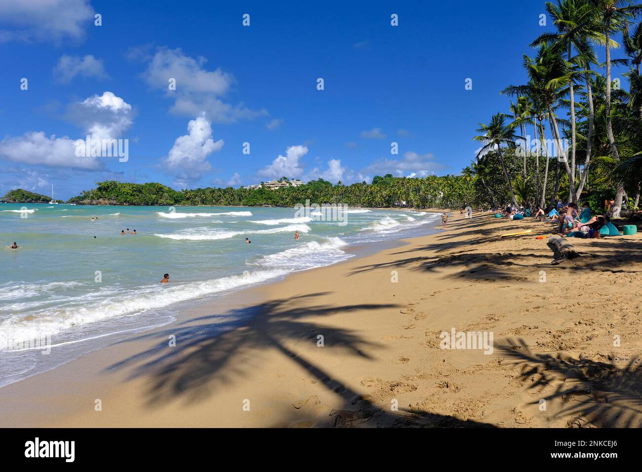 Playa Bonita, Las Terrenas, Dominican Republic, Caribbean, Central ...
