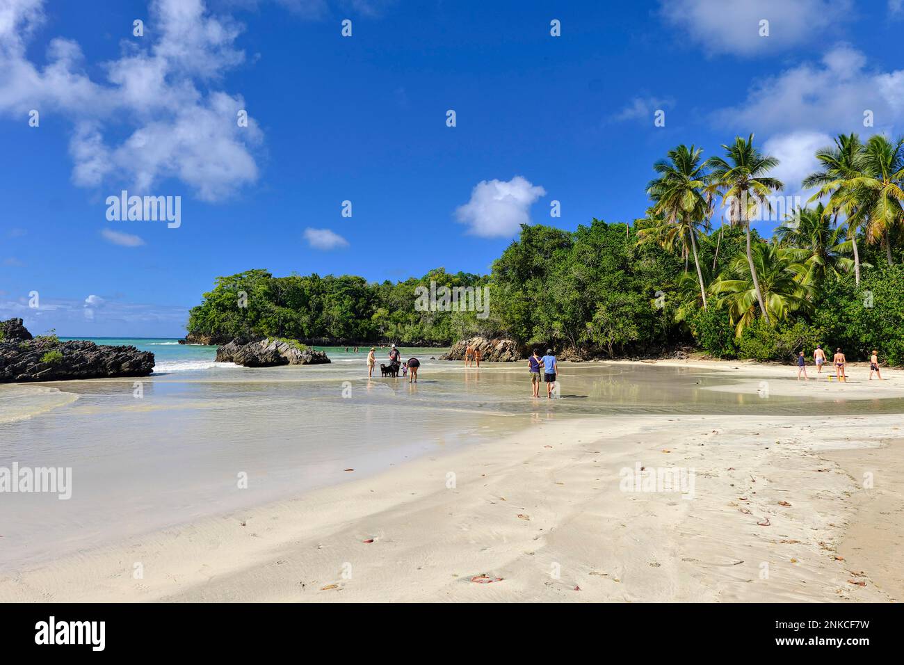 Playa Bonita, Las Terrenas, Dominican Republic, Caribbean, Central ...