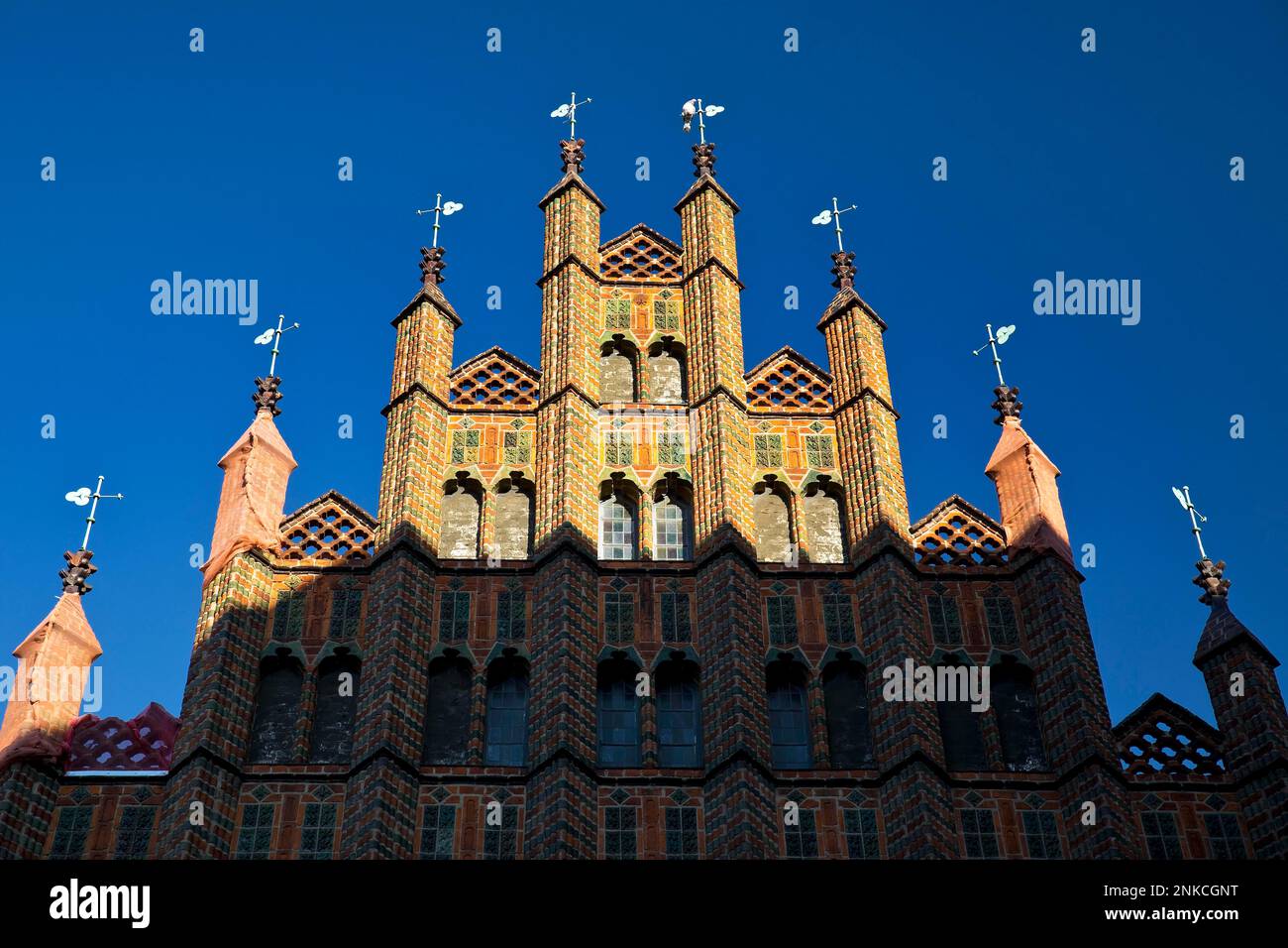 Old Town Hall, Show Gable, North German Brick Gothic, Old Town, Hanover ...