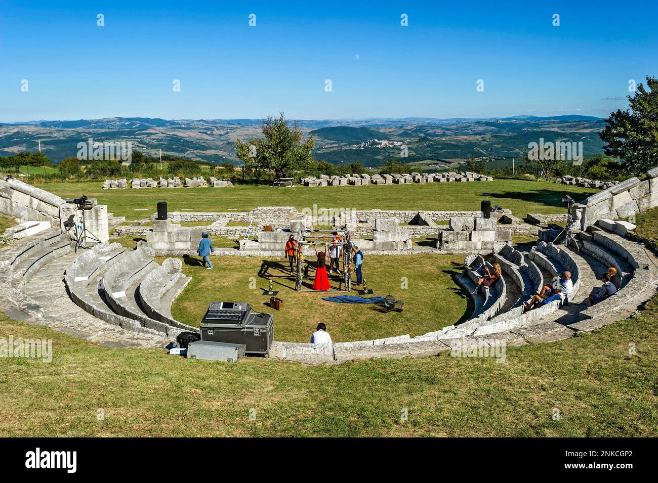 Arena, Samnite Theatre, Teatro Sannitico, ancient cult site of the ...