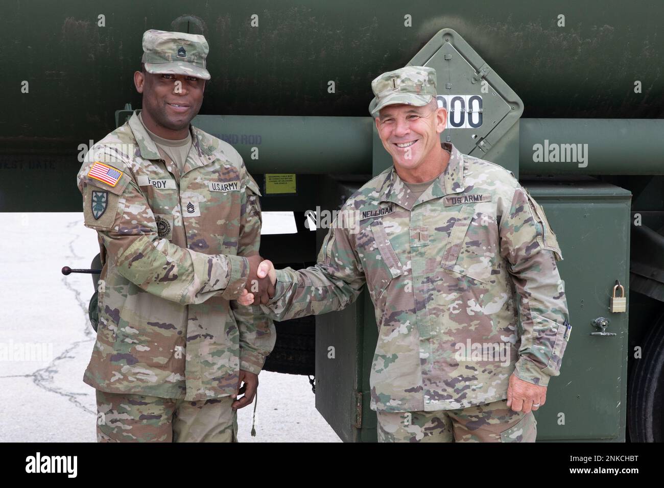 U.S. Army Chief Warrant Officer 5 Patrick Nelligan, command chief ...