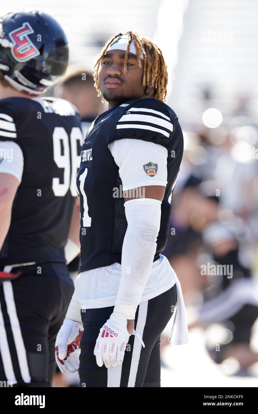 ORLANDO, FL - JANUARY 15: Fresno State defensive end Arron Mosby (21 ...