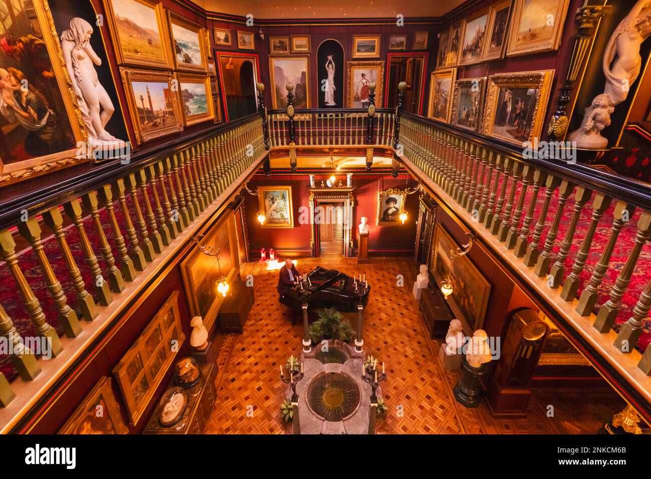 England, Dorset, Bournemouth, Russell Cotes Art Gallery and Museum ...