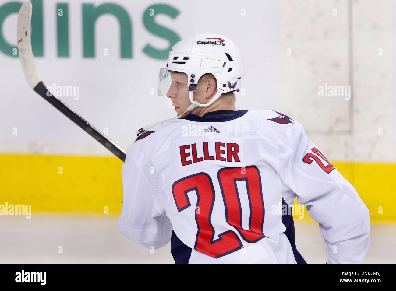 NHL profile photo on Washington Capitals player Lars Eller, from ...