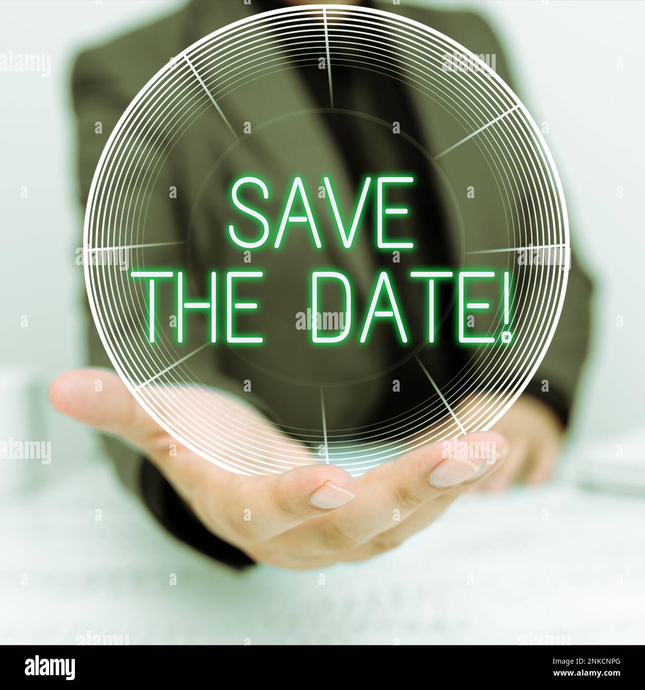 Sign displaying Save The Date. Internet Concept Remembering the schedule Mark the calendar ...