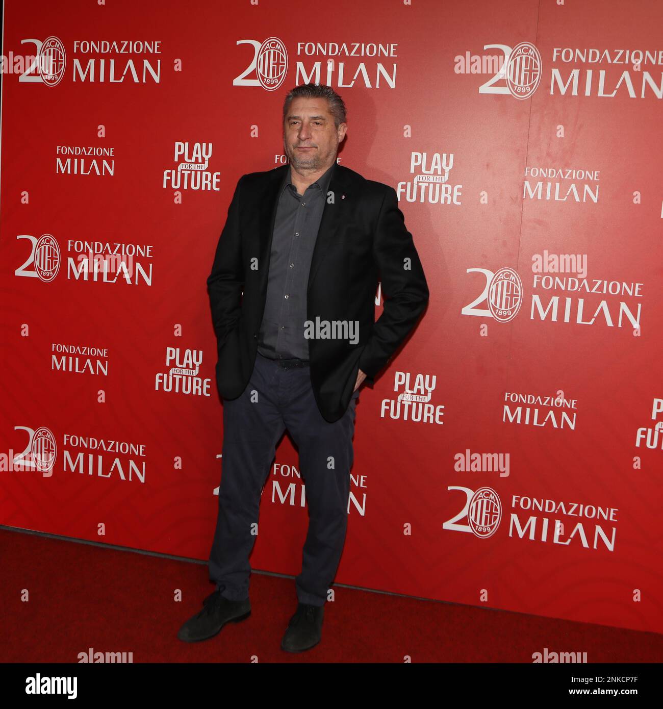 February 23, 2023, Milan, Lombardia, Italy: AC MILAN Brand Ambassador ...