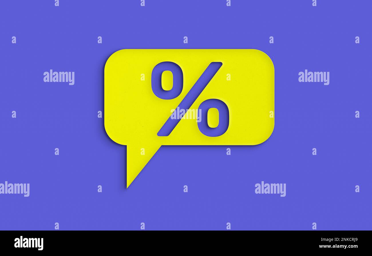 Bank interest rate sign account hi-res stock photography and images - Alamy