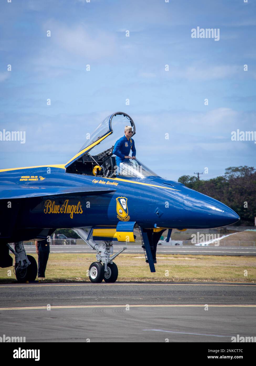 U.S. Navy Capt. Brian C. Kesselring, flight leader, U.S. Naval Flight ...