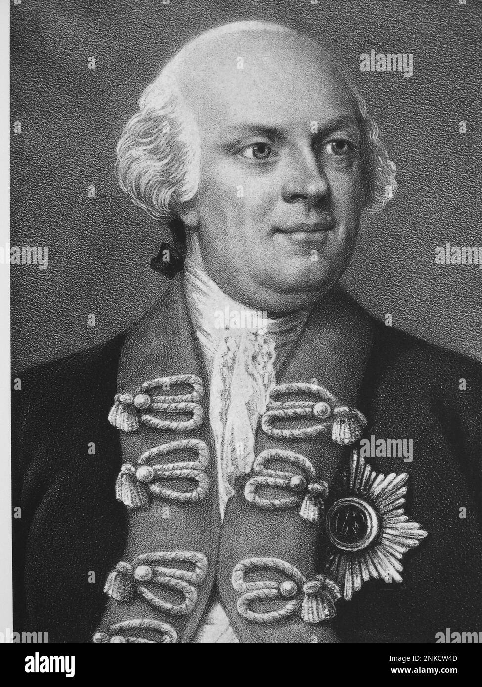 The King FRIEDERICH WILHELM II ( 1744 - 1797 ) call the music composer ...