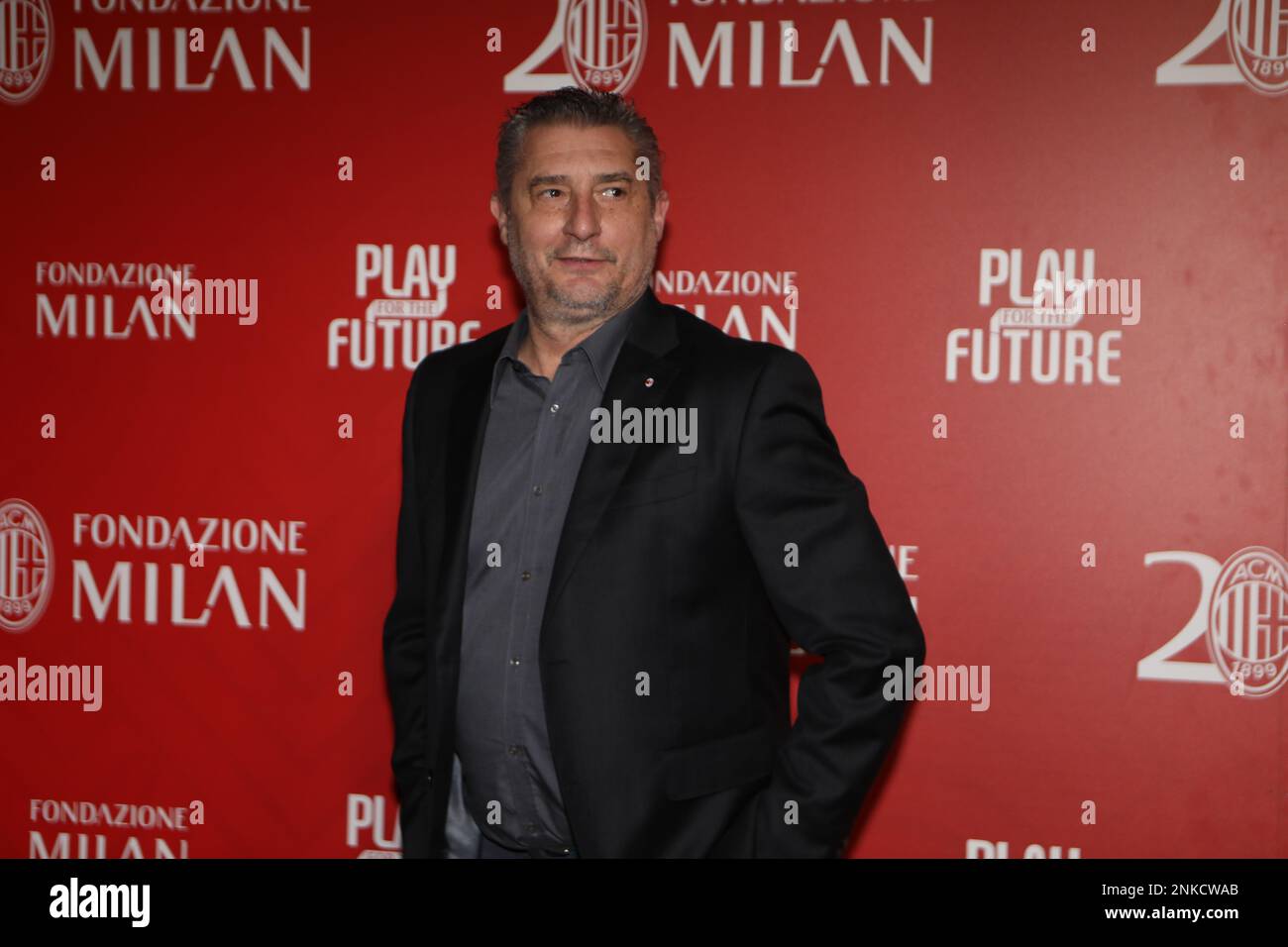 February 23, 2023, Milan, Lombardia, Italy: AC MILAN Brand Ambassador ...