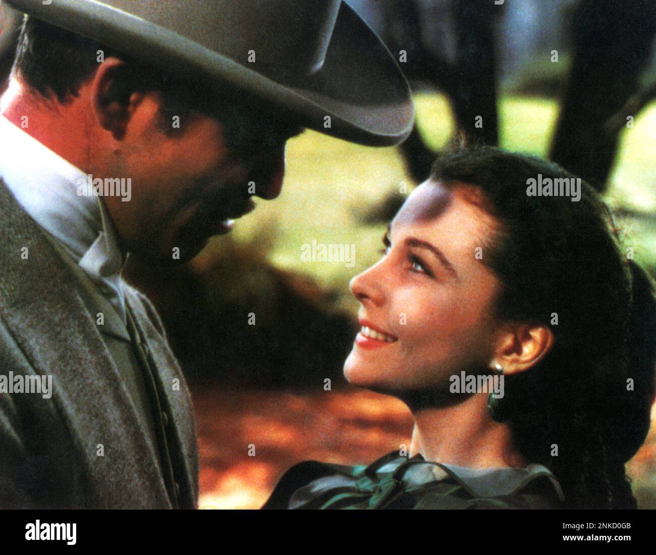 1939 USA : The movie actress VIVIEN LEIGH ( 1913 - 1967 ) with CLARK ...