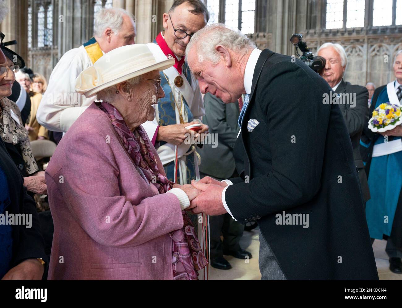 Britain's Prince Charles represents the Queen at the Royal Maundy ...
