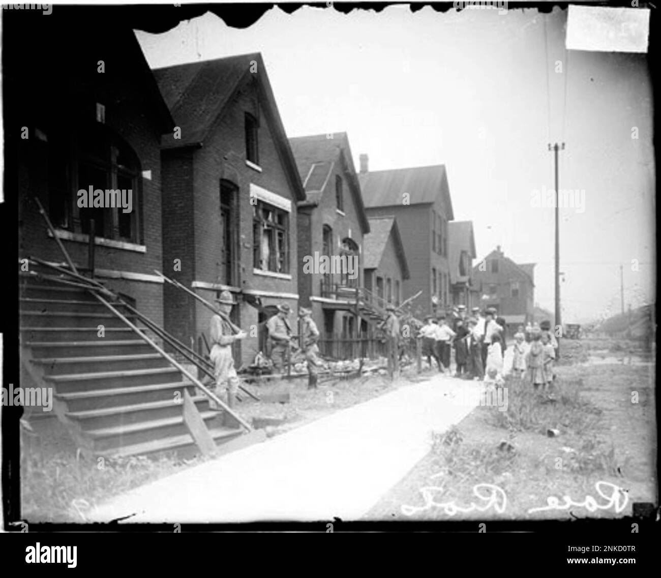 Chicago race riot Stock Photo - Alamy