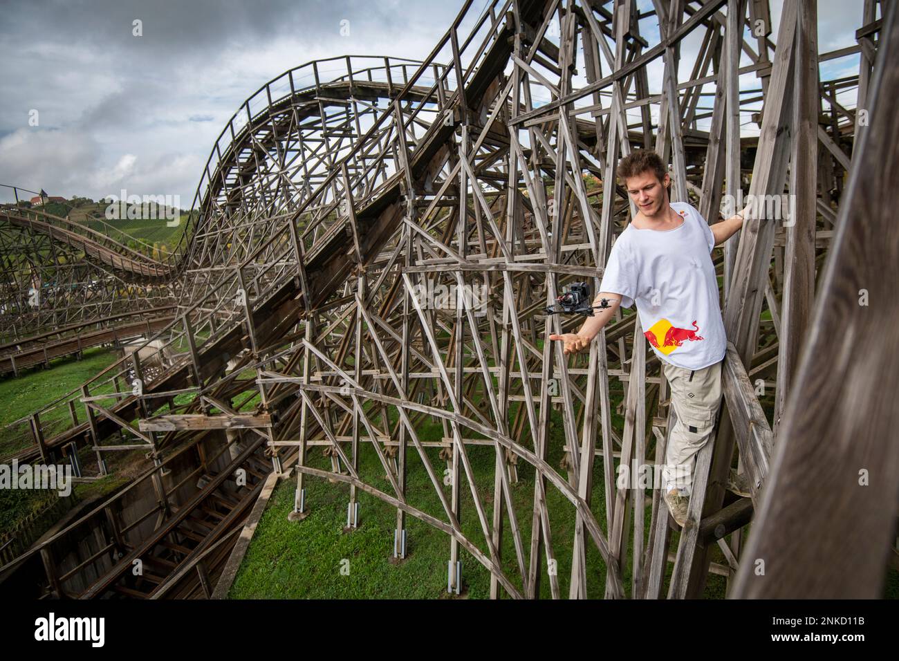 German freerunning legend Jason Paul, together with fellow freerunning ...