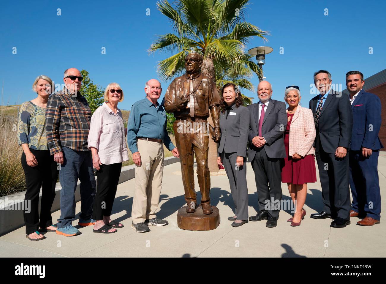 Mt. San Antonio College Board of Trustee members Gary Chow, Laura ...