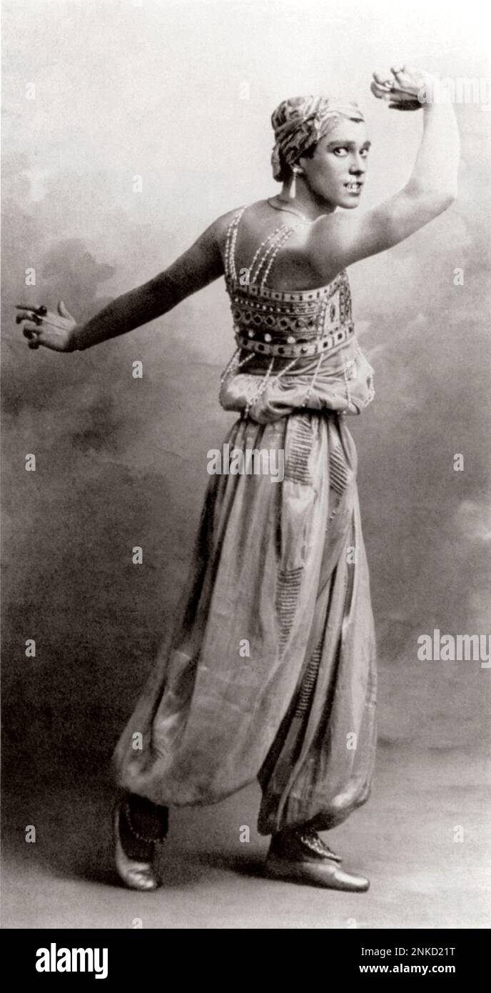 Vaslav nijinsky portrait hi-res stock photography and images - Alamy